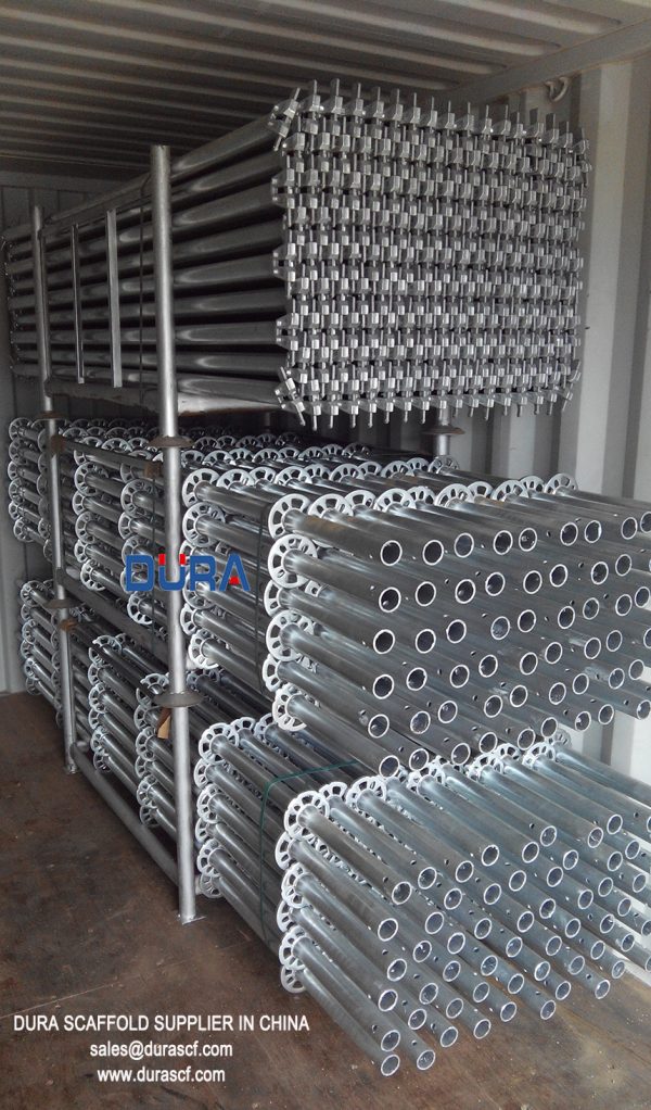 How to calculate the length and weight of Ringlock scaffolding ledger ...